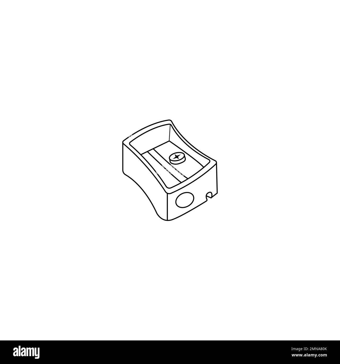 pencil sharpener vector icon,illustration design template Stock Photo ...