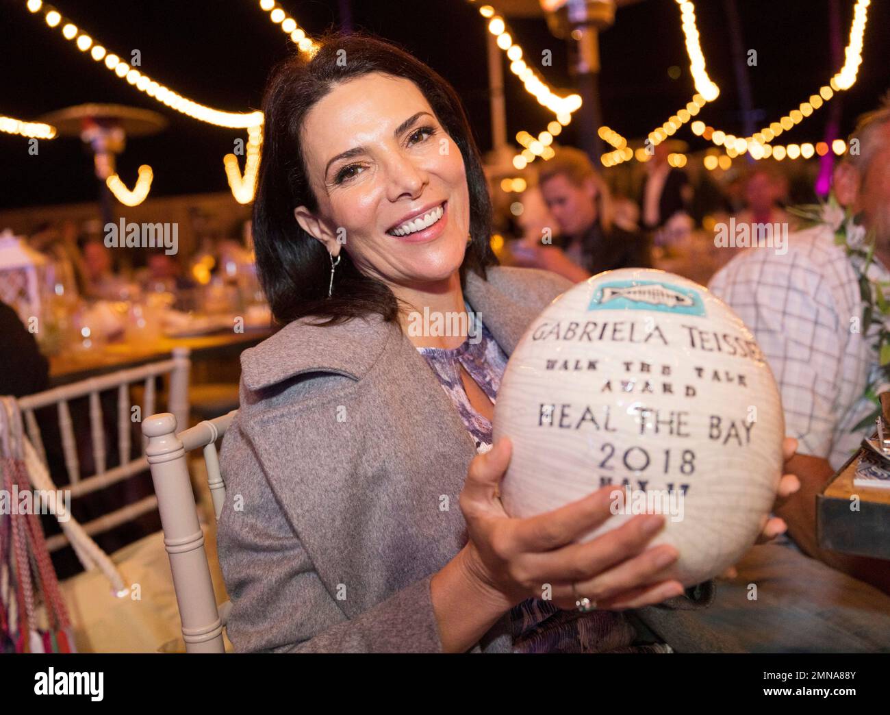 Gabriela Teissier attends the 2018 Heal the Bay Bring Back the Beach ...
