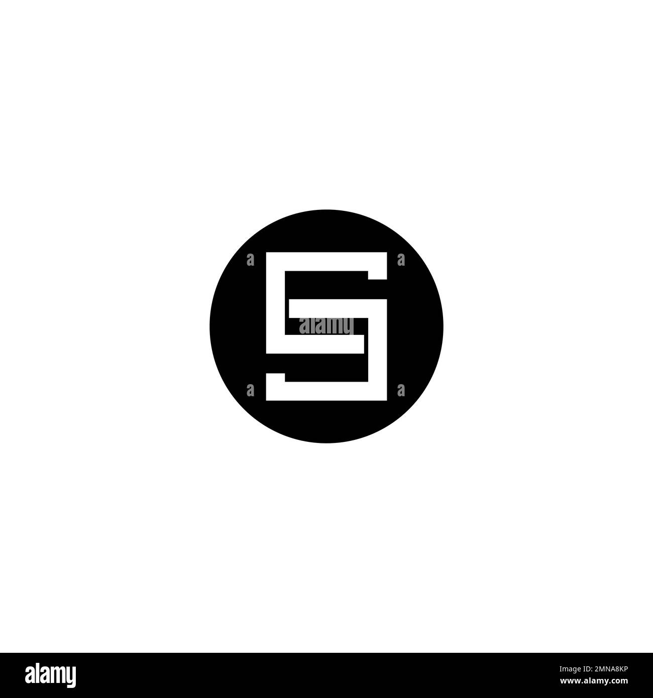 letter S . logo vector abstract design template Stock Photo - Alamy
