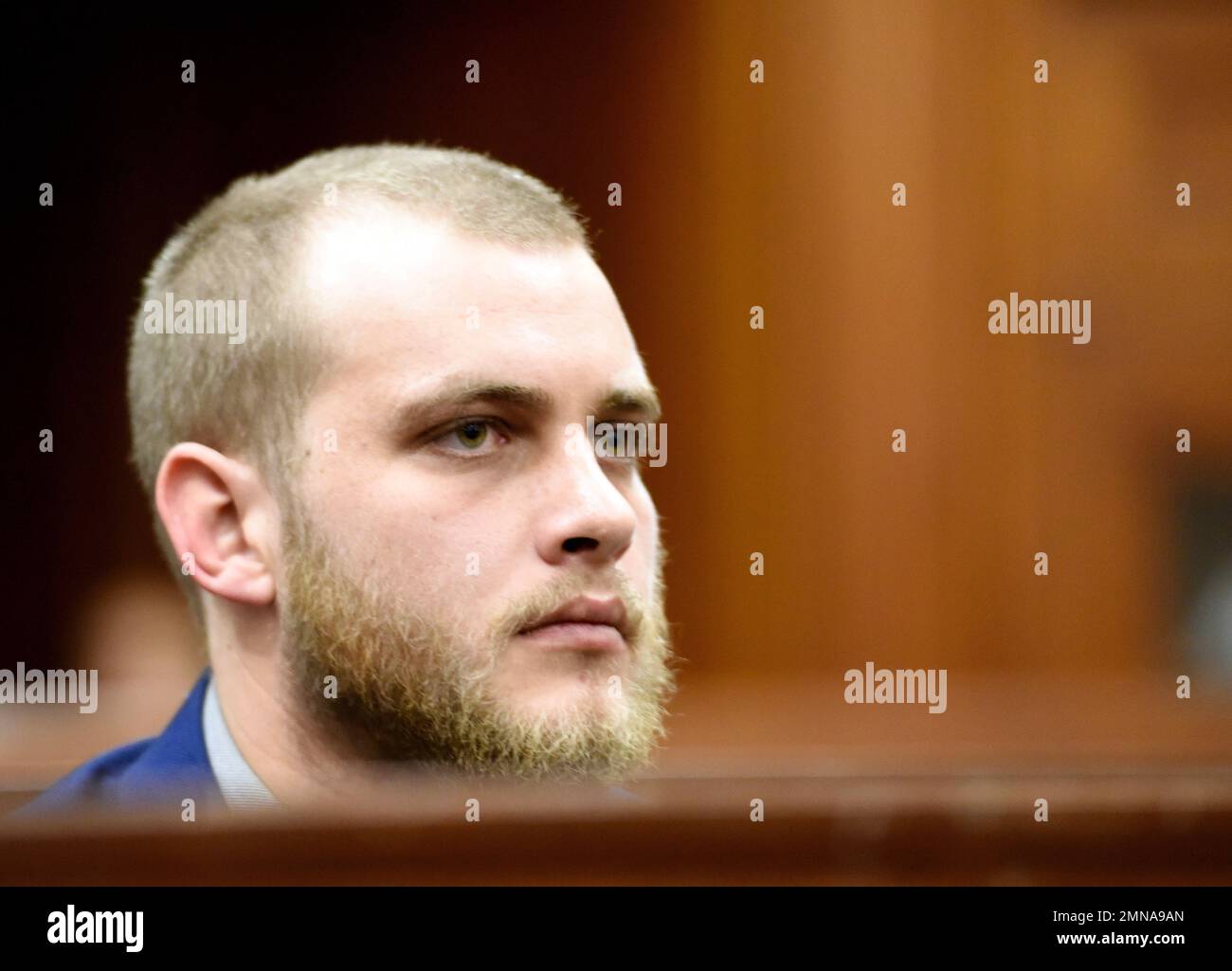 Henri van Breda sits in the High Court in Cape Town, South Africa ...