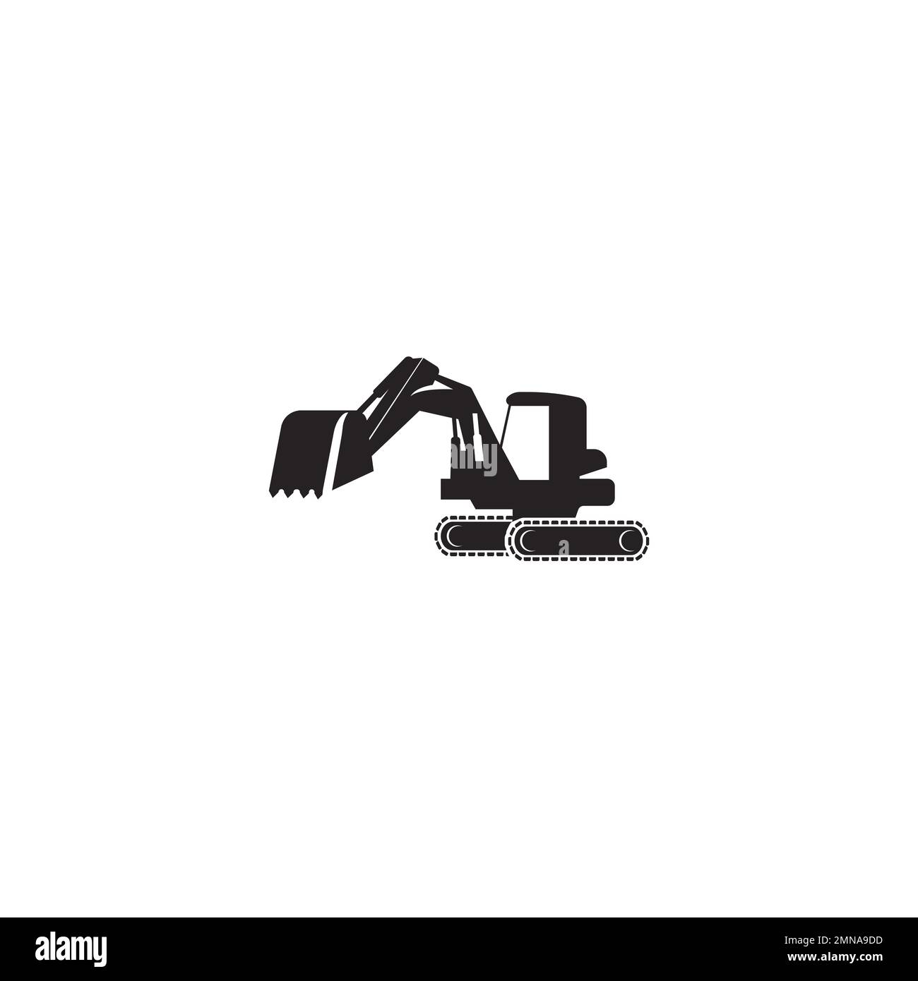Backhoe Vector