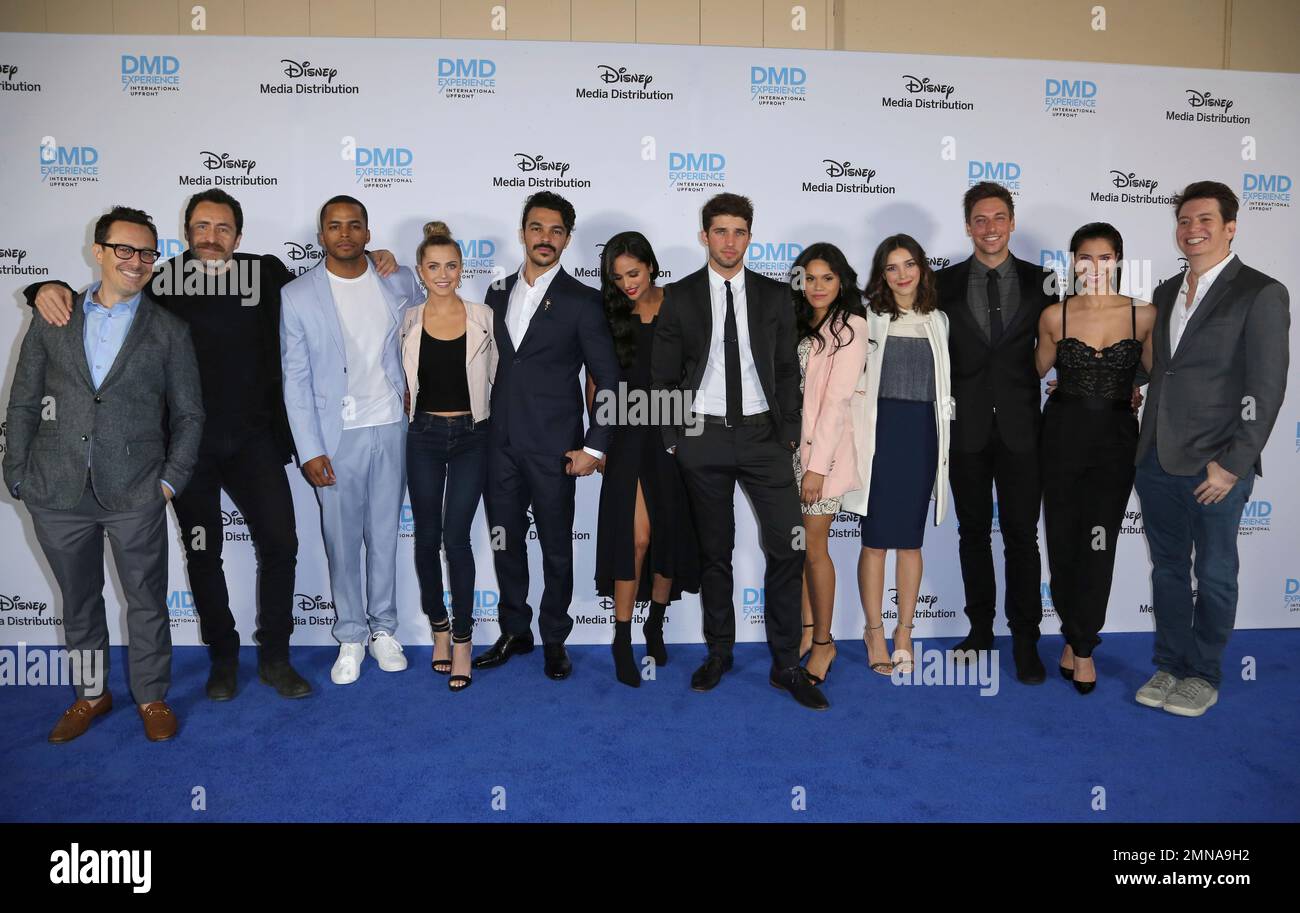 Ben Spector, from left, Demian Bichir, Chris Warren, Anne Winters ...