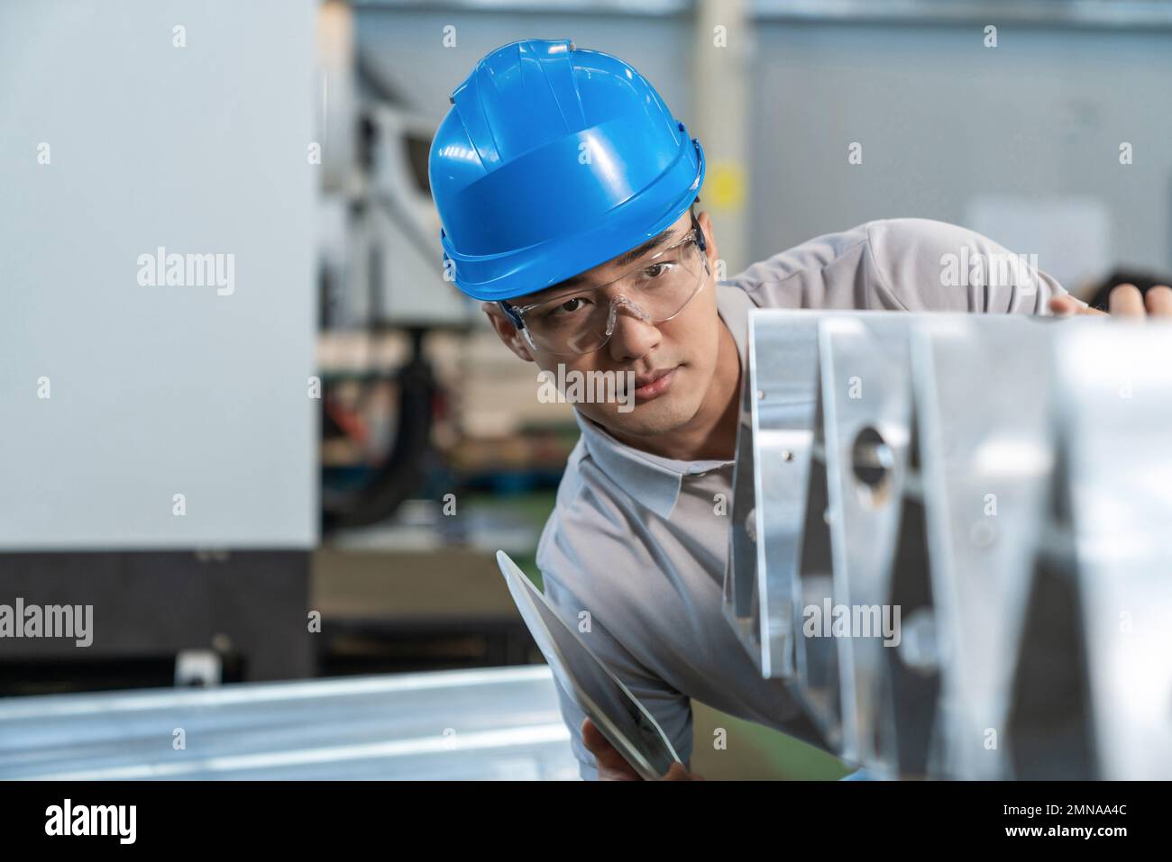 Helmet production operation hi-res stock photography and images - Alamy