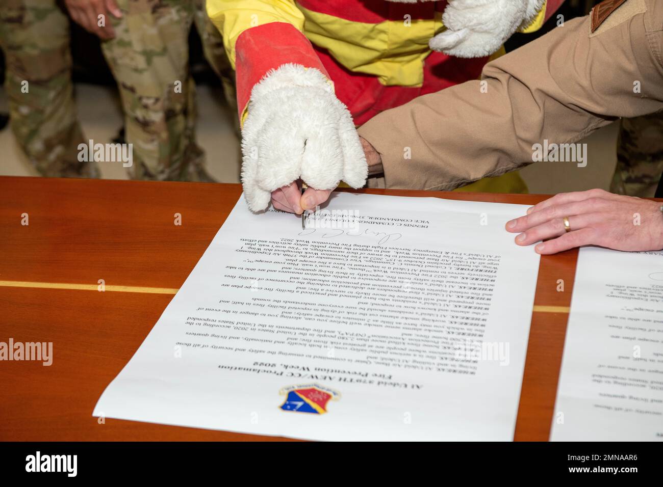 U.S. Air Force Col. Dennis Cummings, 379th Air Expeditionary Wing ...