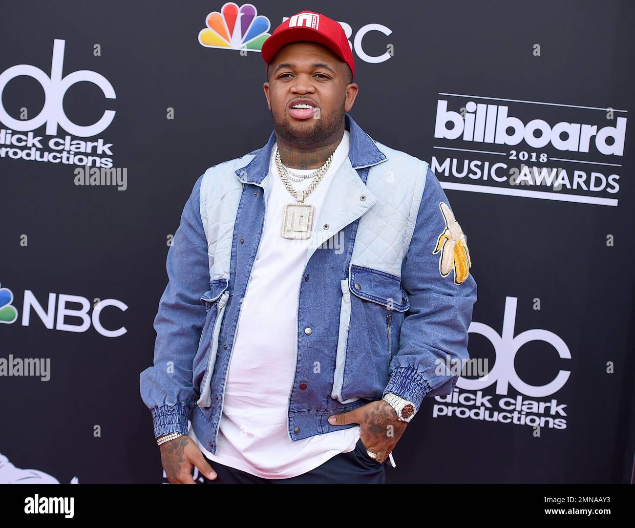 Mustard arrives at the Billboard Music Awards at the MGM Grand Garden ...