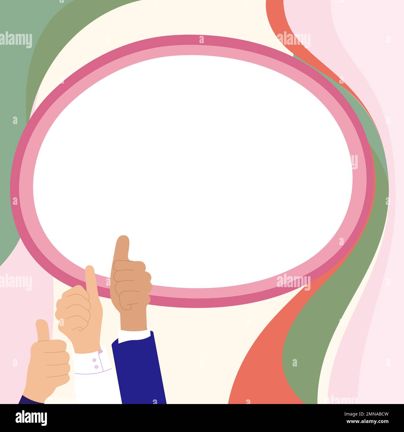 Big finger raised up pointing to whiteboard with important information ...