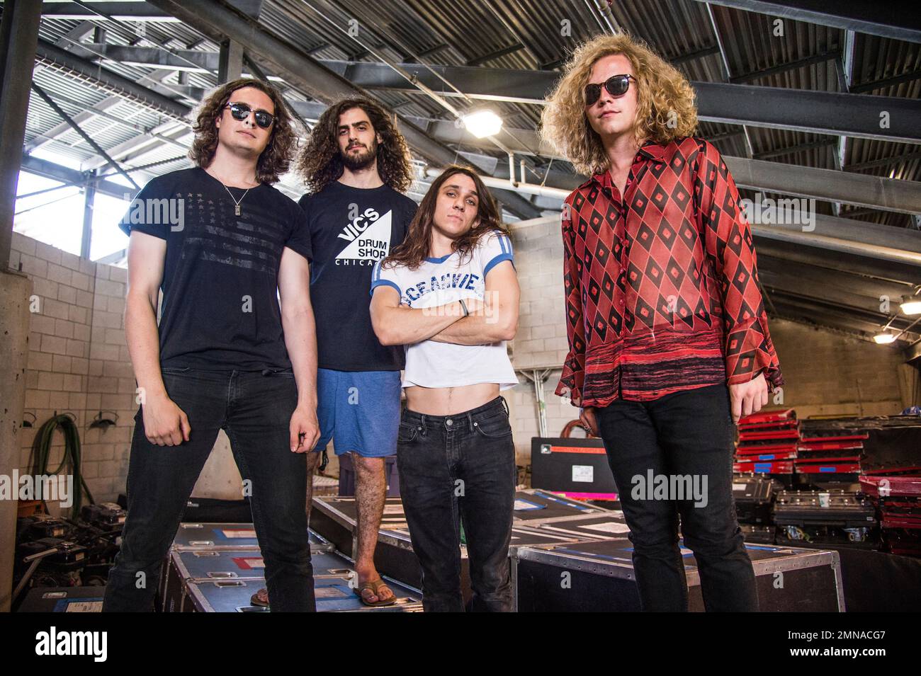 Greg Braccio, from left, Robert Sodaro, Nick Reese, Blake Allard of ...