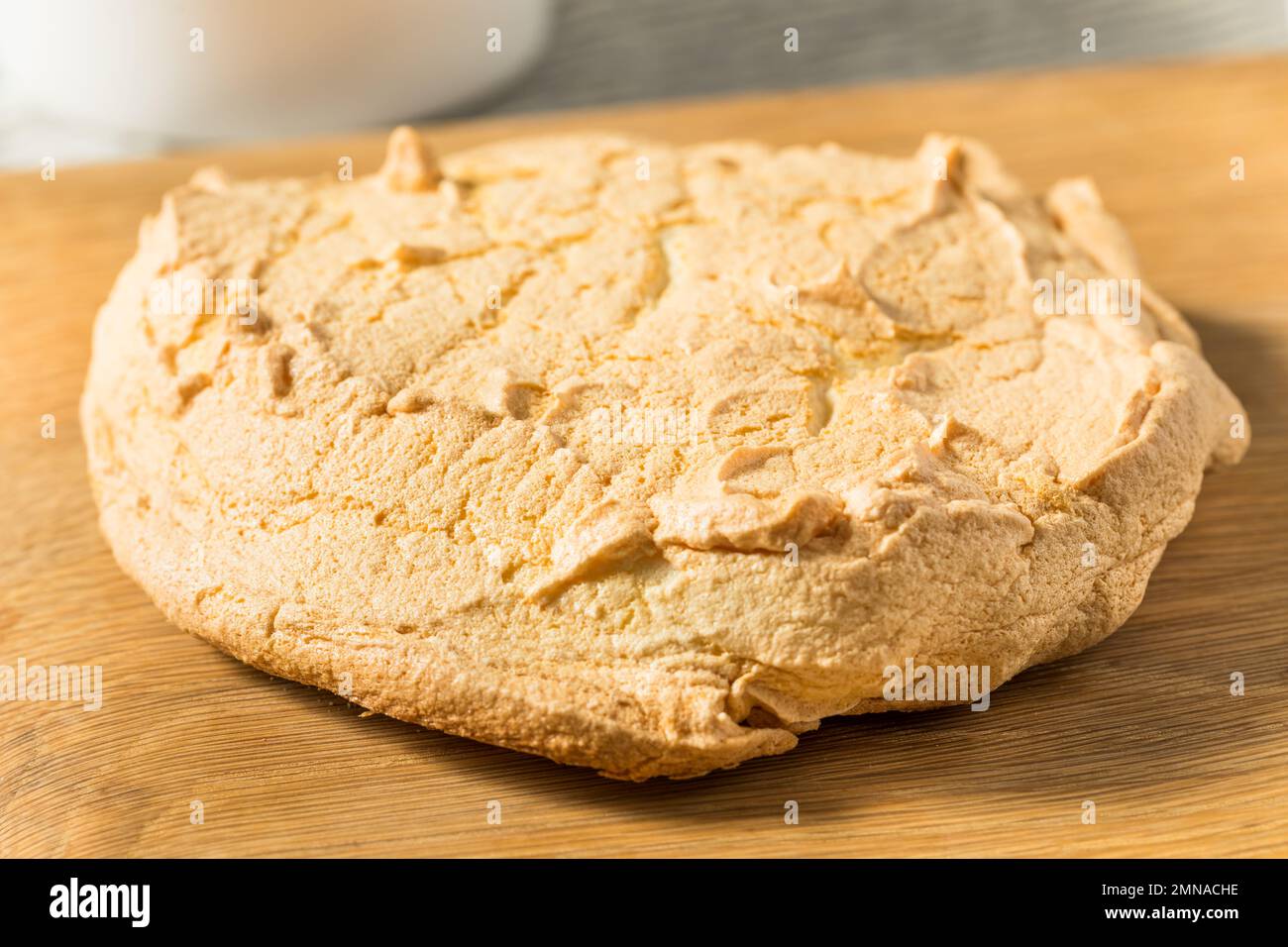 Trendy Homemade Cloud Bread Snack Made with Egg Whites Stock Photo - Alamy