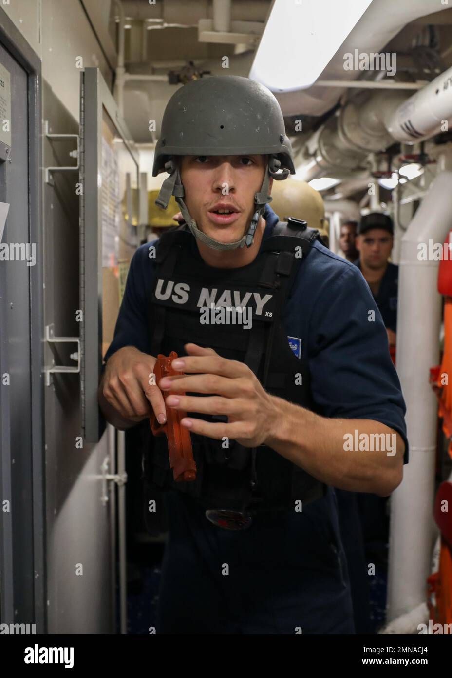 SOUTH CHINA SEA (Sept. 30, 2022) Logistics Specialist 2nd Class Tyler ...