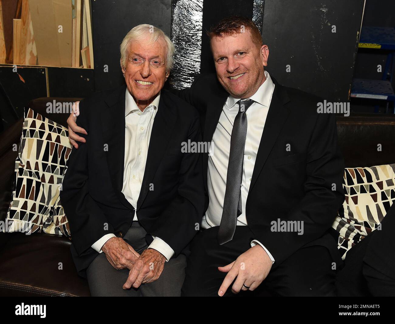 Dick Van Dyke, left, and Gil Cates Jr. at the 16th Annual Backstage at ...