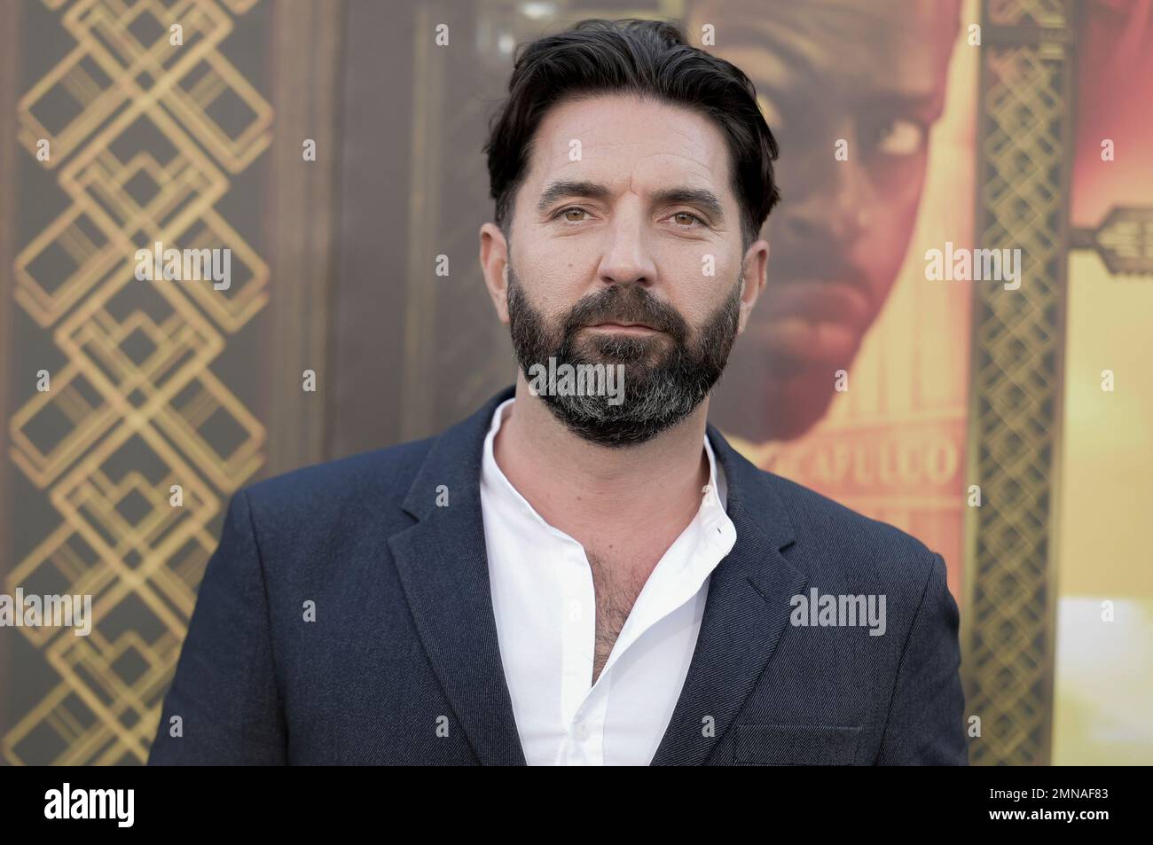 Drew Pearce attends the LA Premiere of "Hotel Artemis" at the Westwood ...