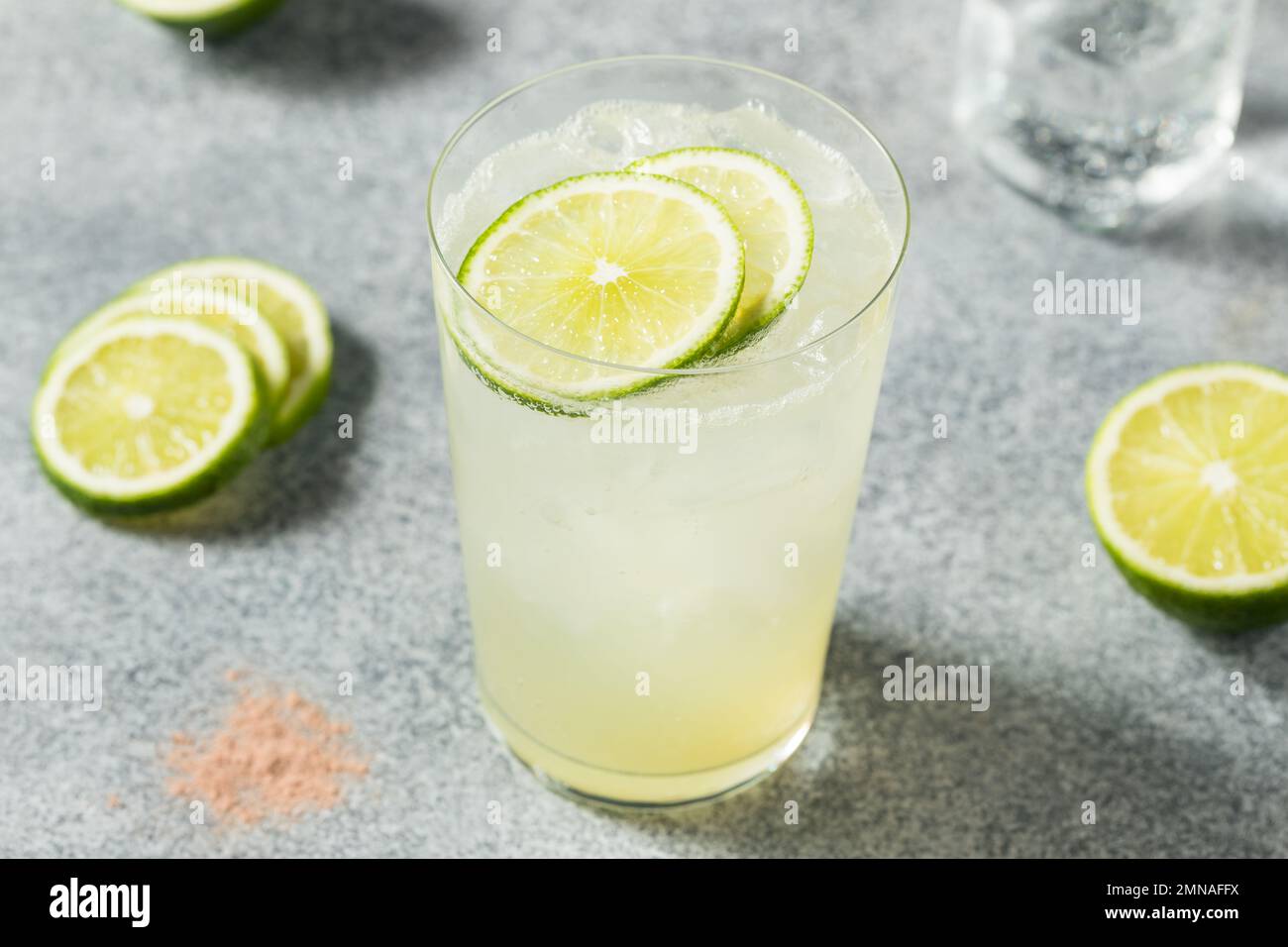 Cold Refreshing Indian Nimbu Soda with Black Salt and Lime Stock Photo ...