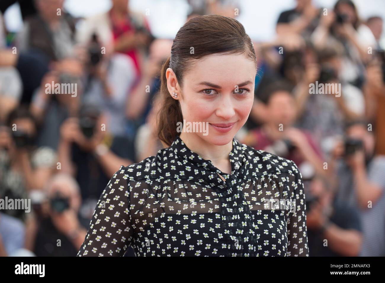 Actress Olga Kurylenko poses for photographers during a photo call for ...