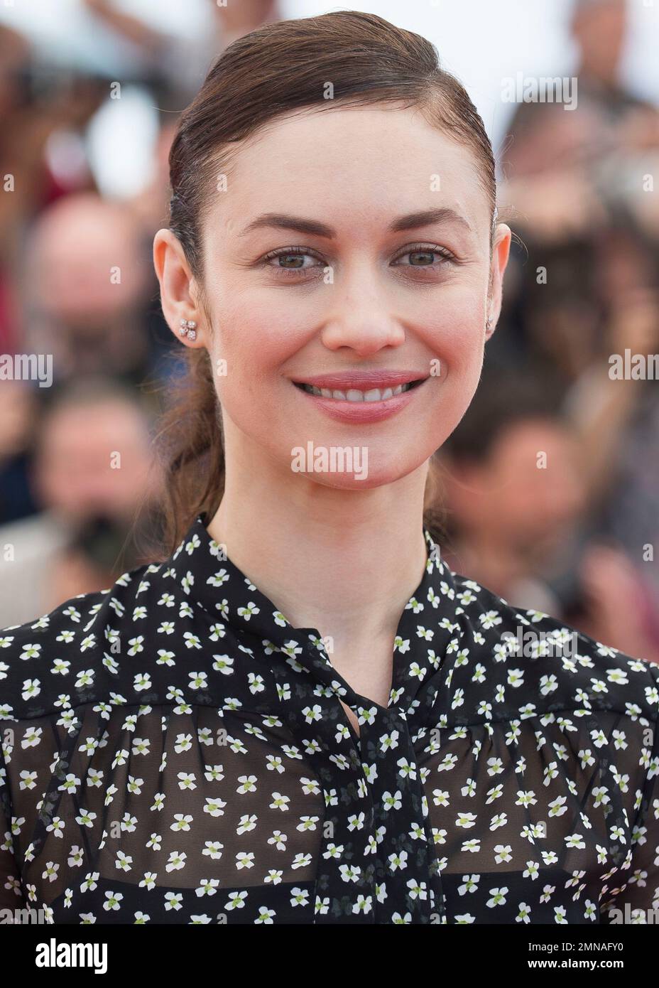 Actress Olga Kurylenko poses for photographers during a photo call for ...