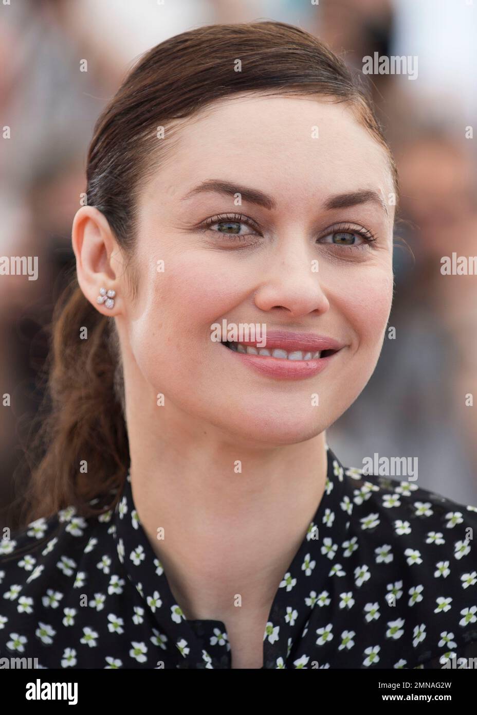 Actress Olga Kurylenko poses for photographers during a photo call for ...