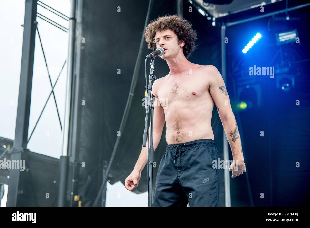Jordan Benjamin of Grandson performs at the Rock On The Range Music ...
