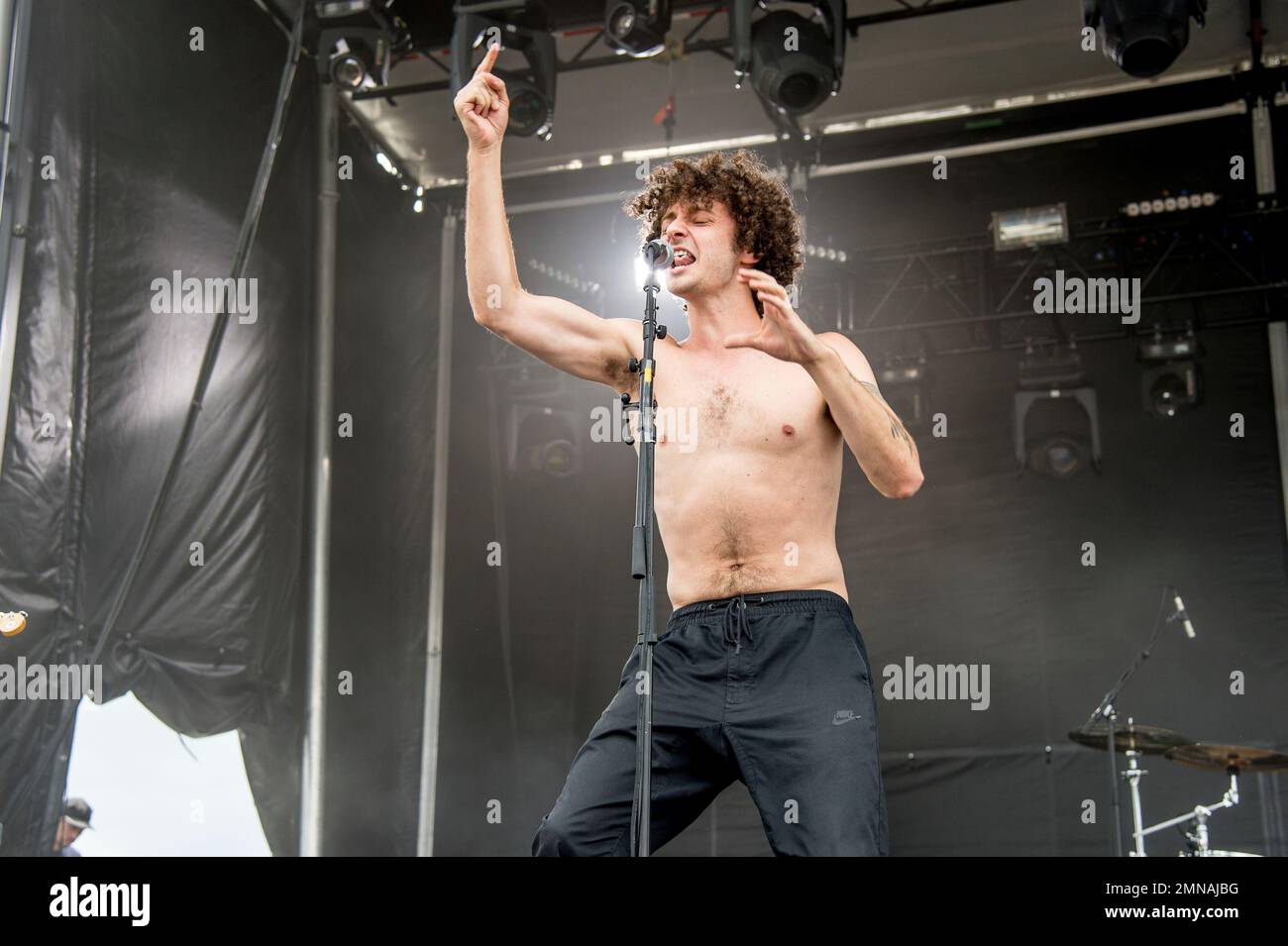 Jordan Benjamin of Grandson performs at the Rock On The Range Music ...