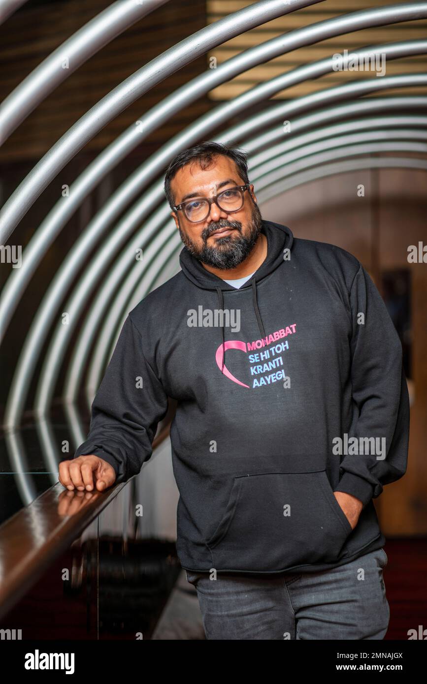 Director Anurag kashyap poses for photo during the press conference on ...