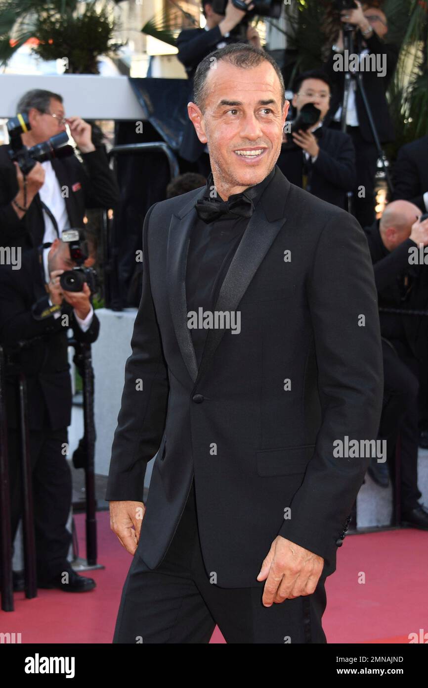 Director Matteo Garrone poses for photographers upon arrival at the ...