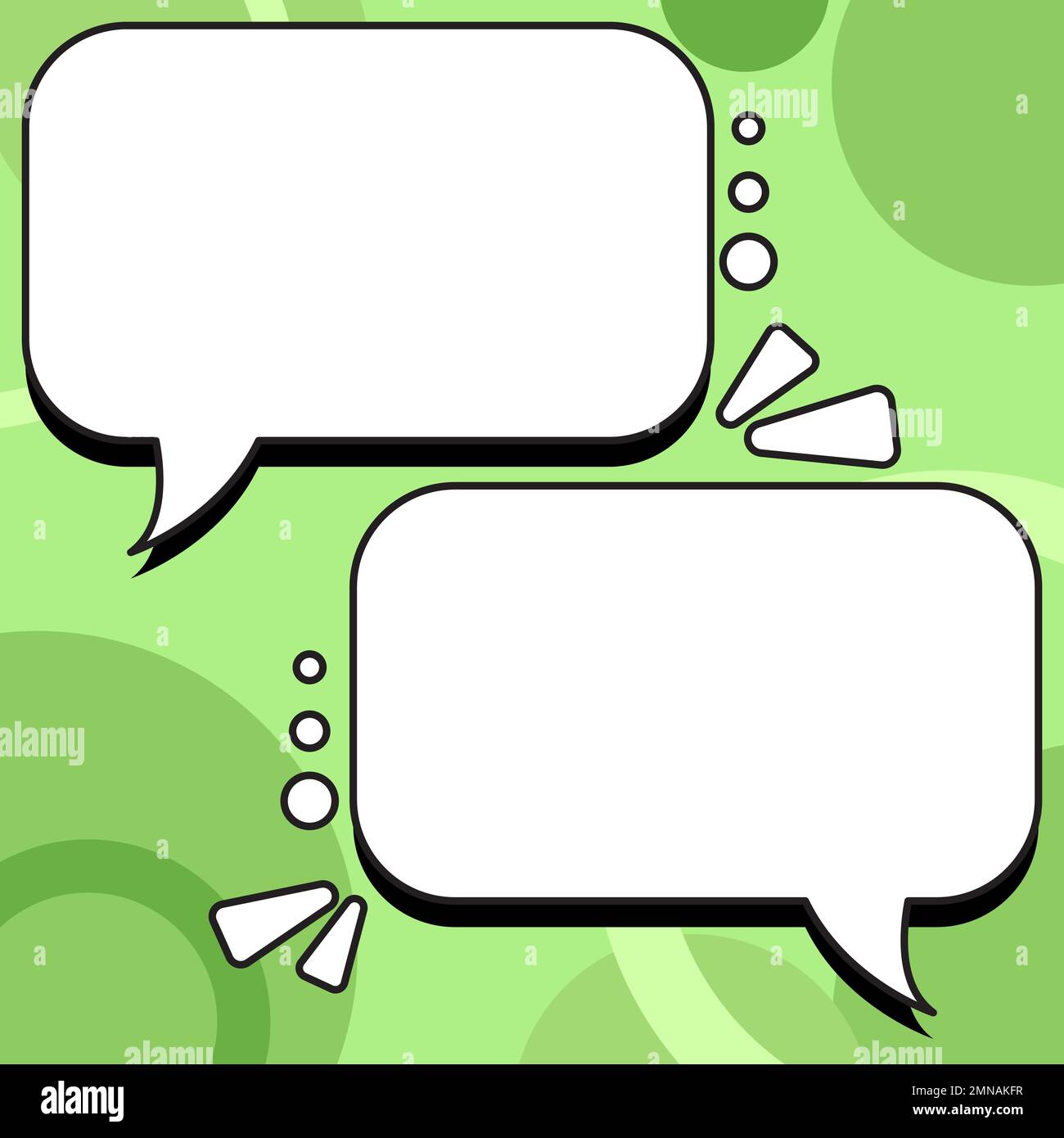 Comics Design Frames. Photo Frame Set With Explosion Bubbles For Add ...