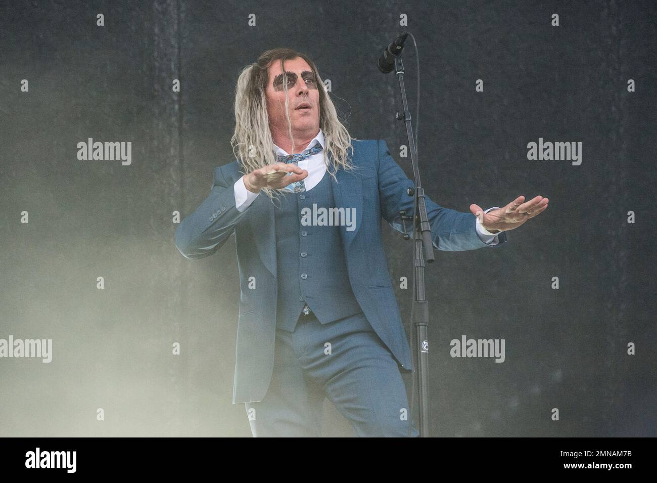 Maynard James Keenan of A Perfect Circle performs at the Rock On The ...