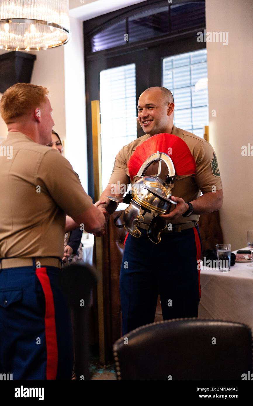U.S. Marine Corps Major Michael M. Siani, Commanding Officer of ...