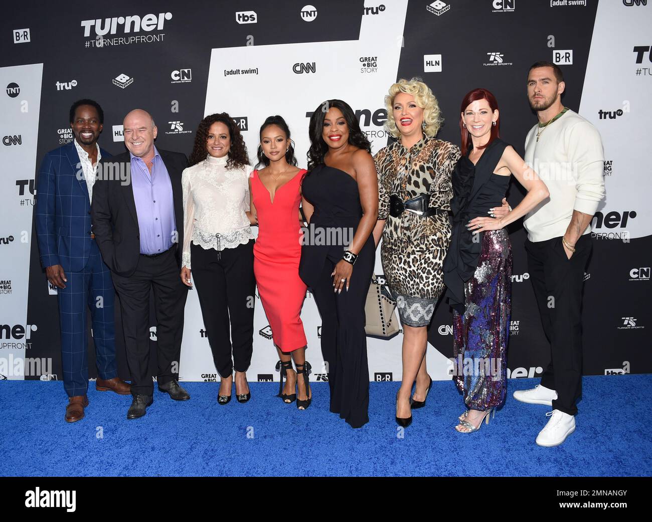 "Claws" cast members, from left, Harold Perrineau, Dean Norris, Judy ...