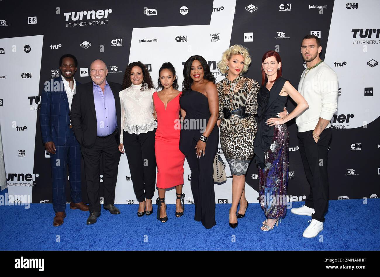 "Claws" cast members, from left, Harold Perrineau, Dean Norris, Judy ...
