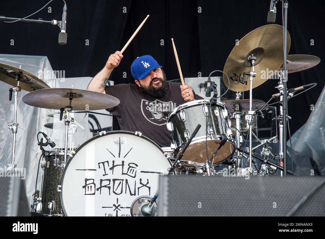 David Hidalgo, Jr. of The Bronx performs at the Rock On The Range Music ...