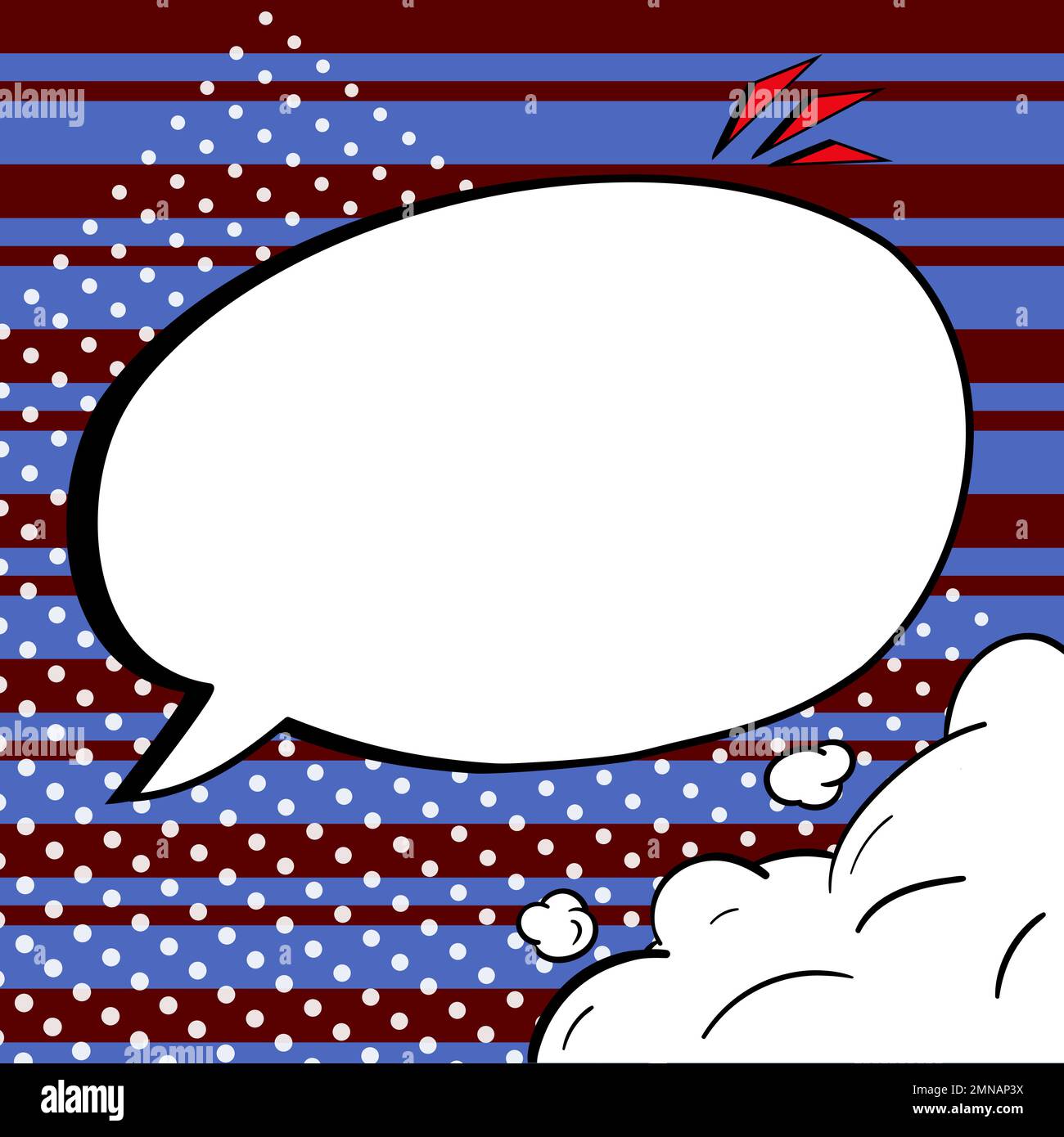 Comics Design Frames. Photo Frame Set With Explosion Bubbles For Add ...