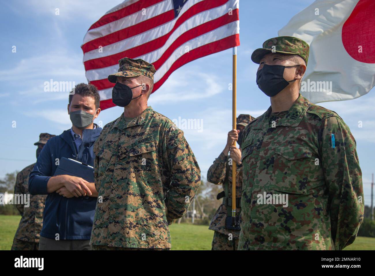 U.S. Marine Corps Col. Jonathon N. Sims, 12th Marines Commanding ...