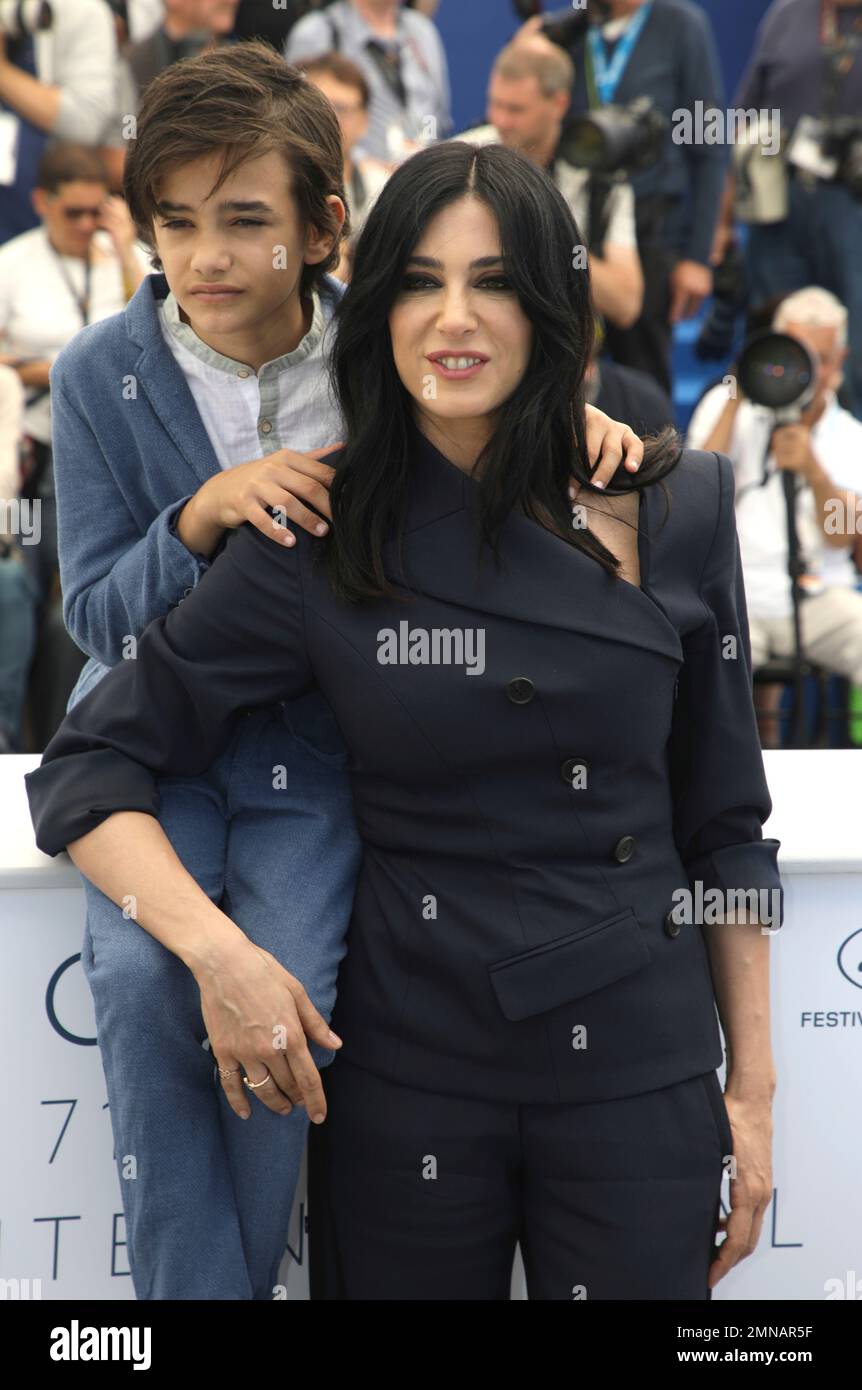 Director Nadine Labaki, right, and actor Zain Al Rafeea pose for ...
