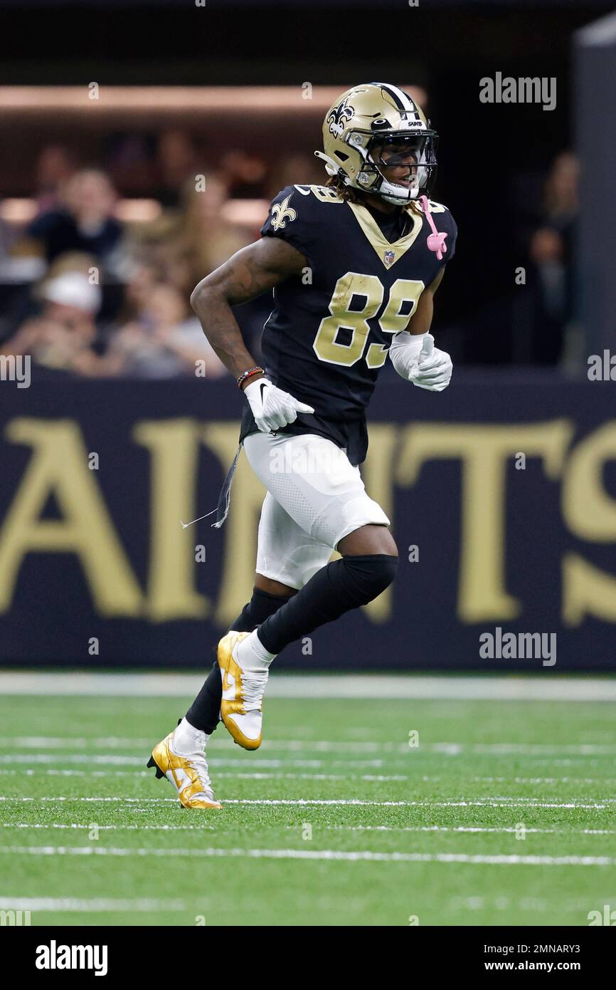 New Orleans Saints wide receiver Rashid Shaheed (89) during an NFL ...