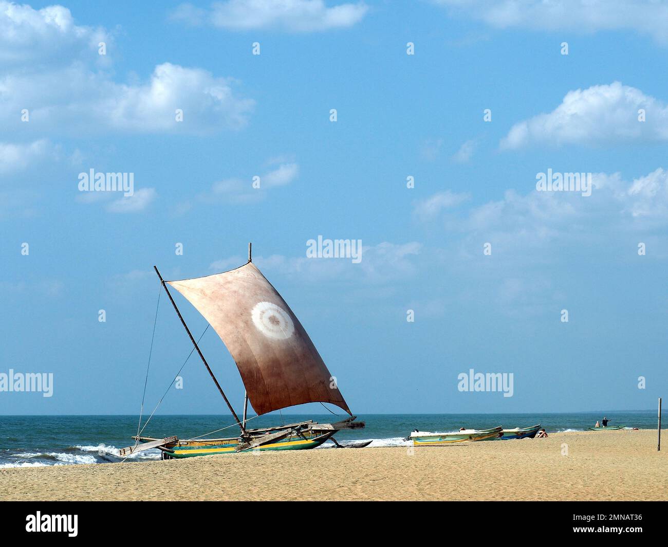Traditional sailing fishing boat hi-res stock photography and images ...