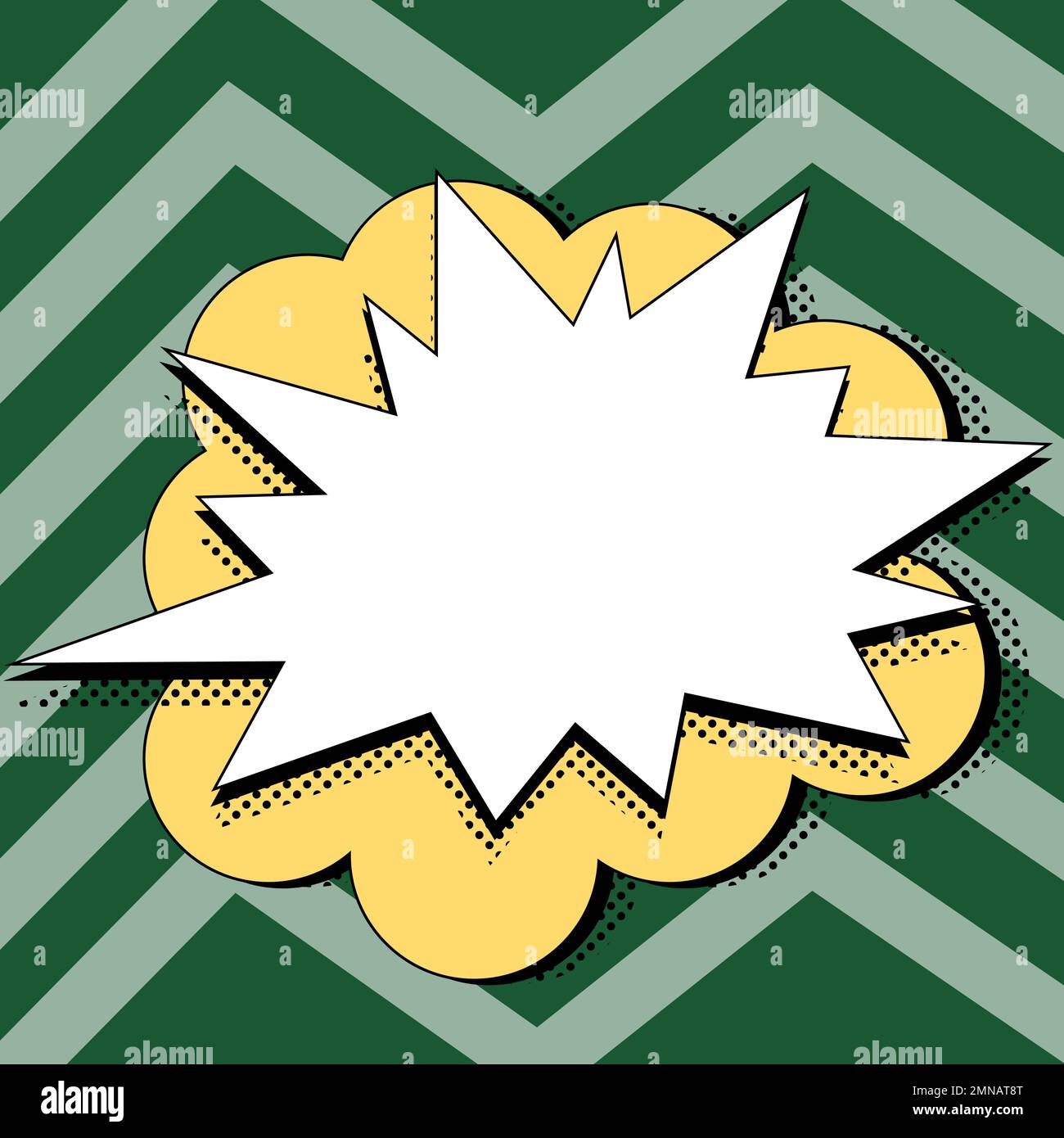 Comics Design Frames. Photo Frame Set With Explosion Bubbles For Add ...