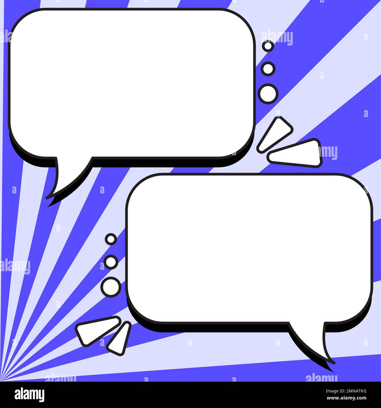 Comics Design Frames. Beautiful Photo Frame Set With Boom Bubbles For ...