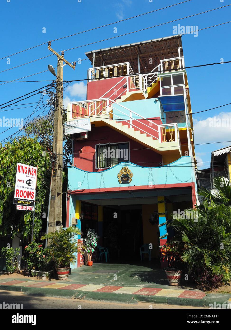 Negombo city, Western Province, Srí Lanka, Asia Stock Photo - Alamy