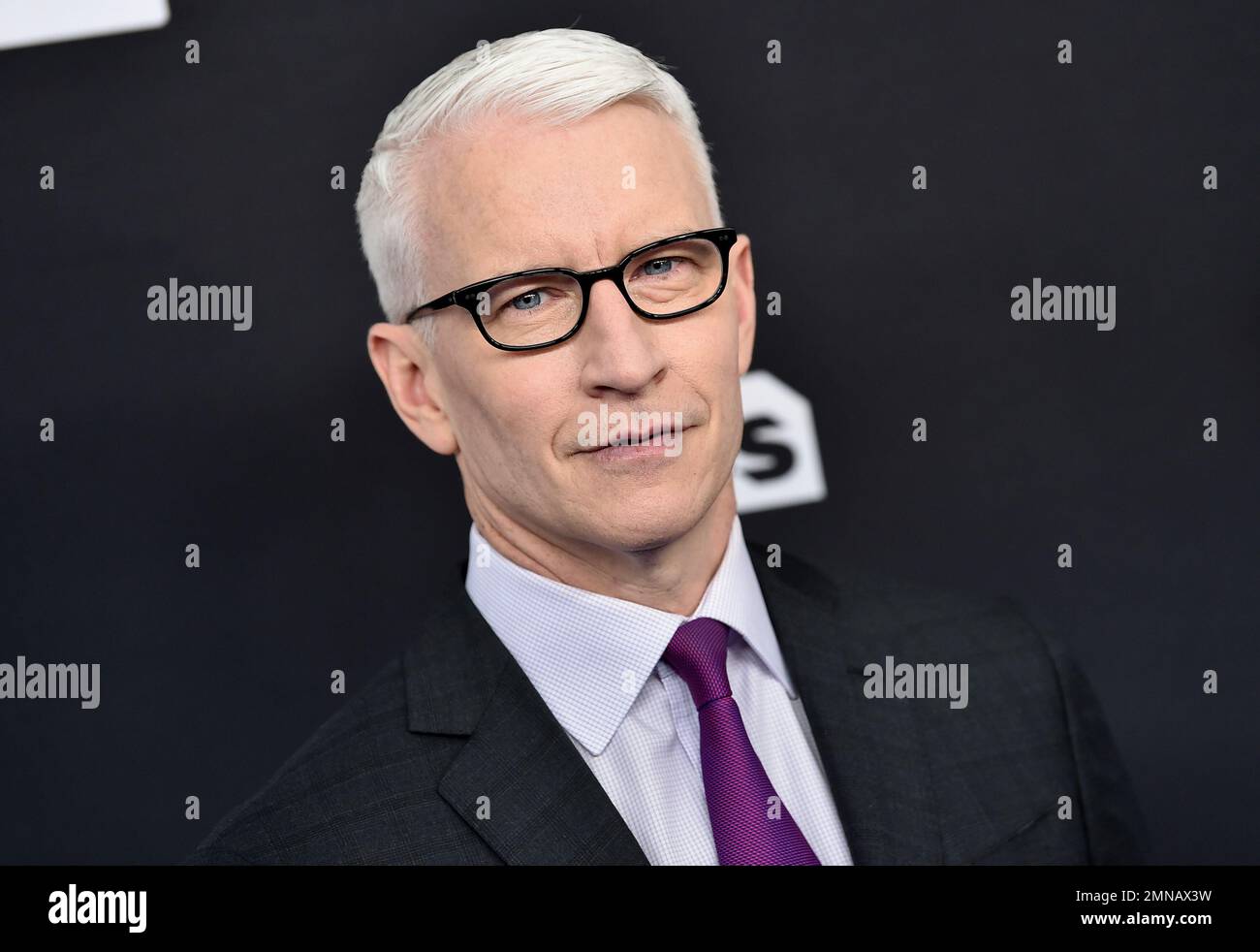 CNN news anchor Anderson Cooper attends the Turner Networks 2018 ...