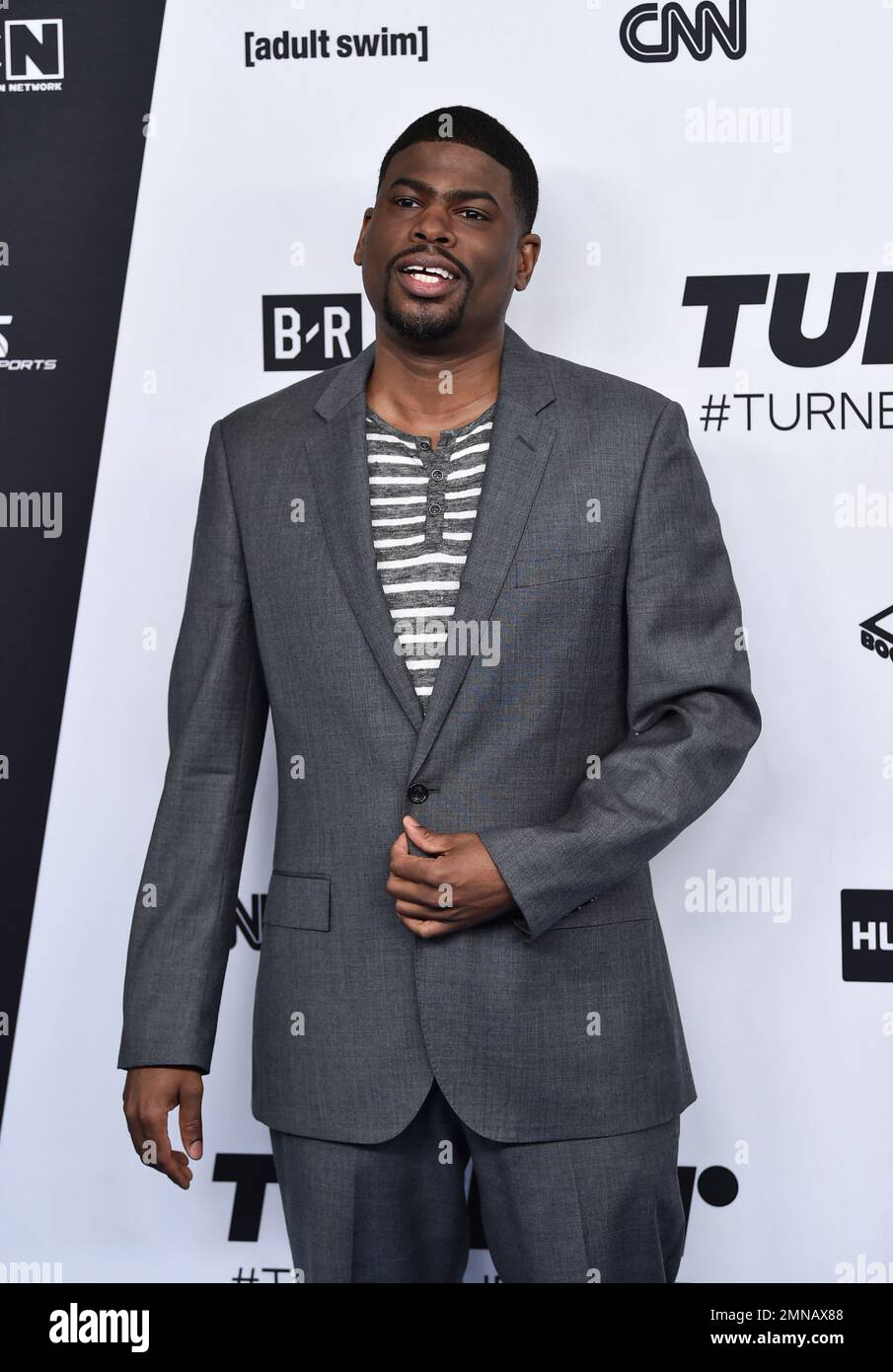 Damien Lemon attends the Turner Networks 2018 Upfront at One Penn Plaza ...