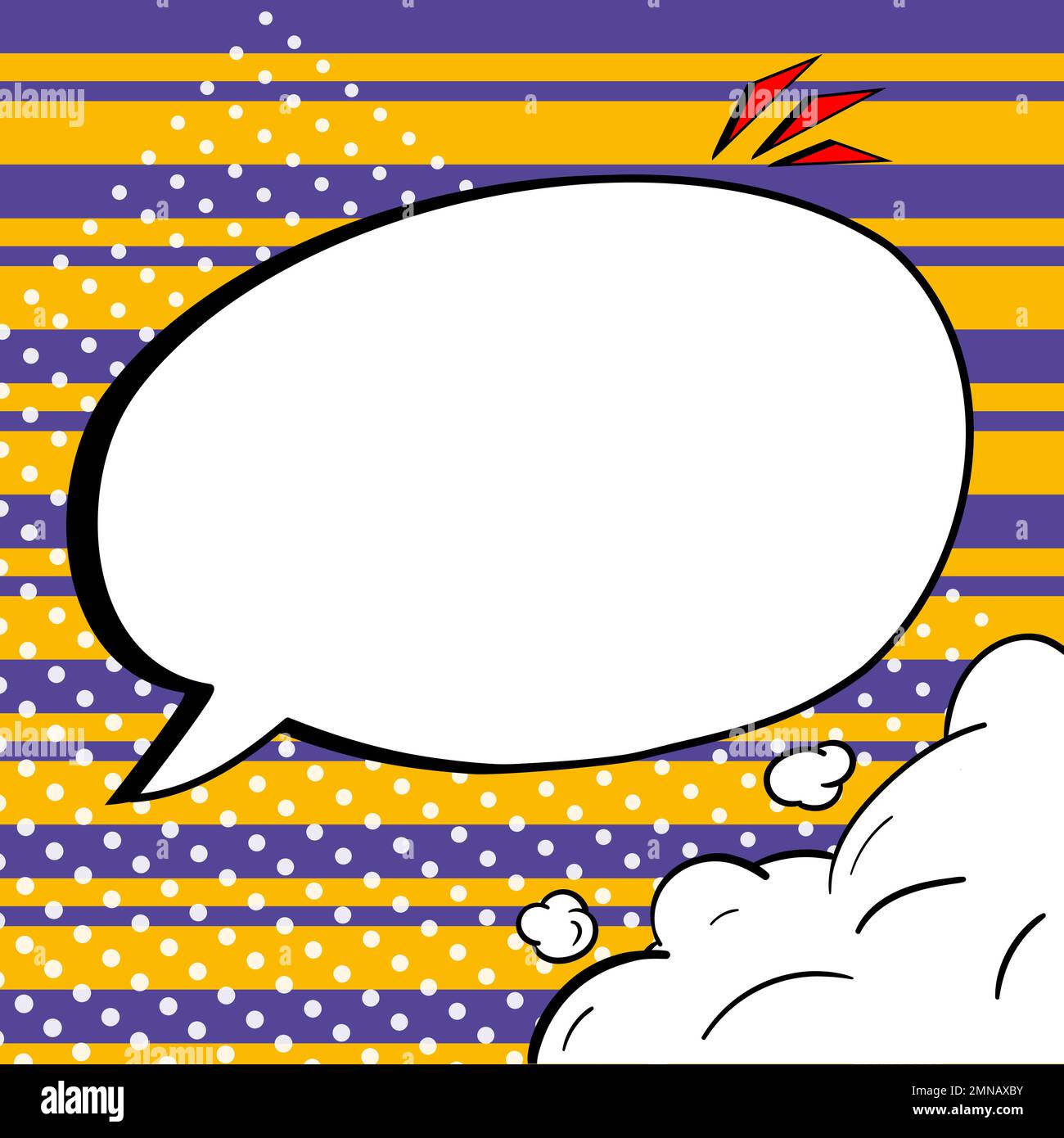 Comics Design Frames. Photo Frame Set With Explosion Bubbles For Add ...