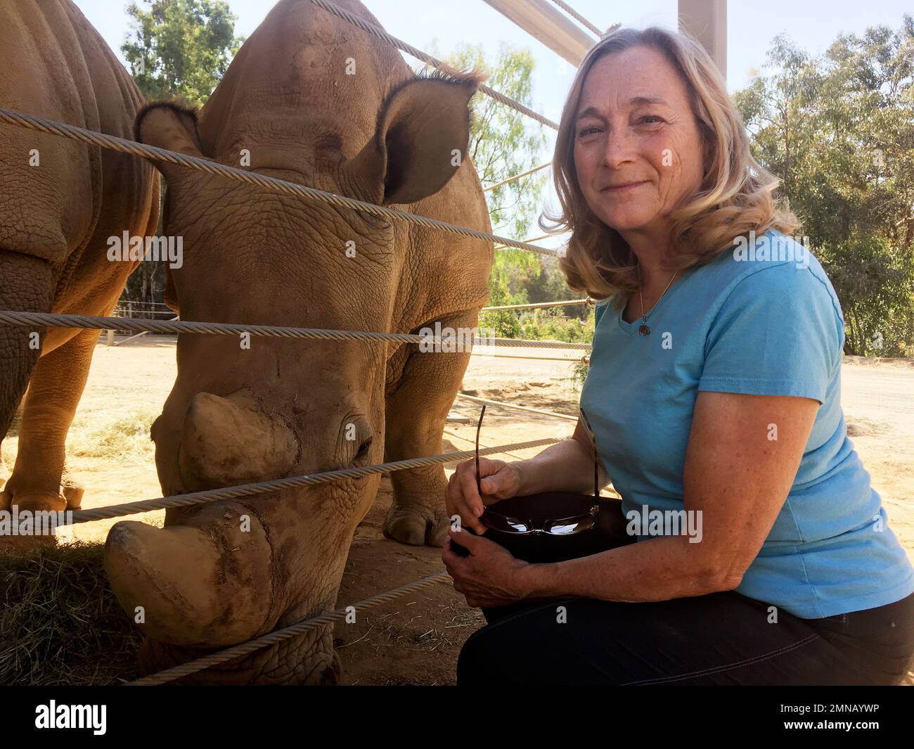 Barbara Durrant, director of reproductive sciences at the San Diego Zoo ...
