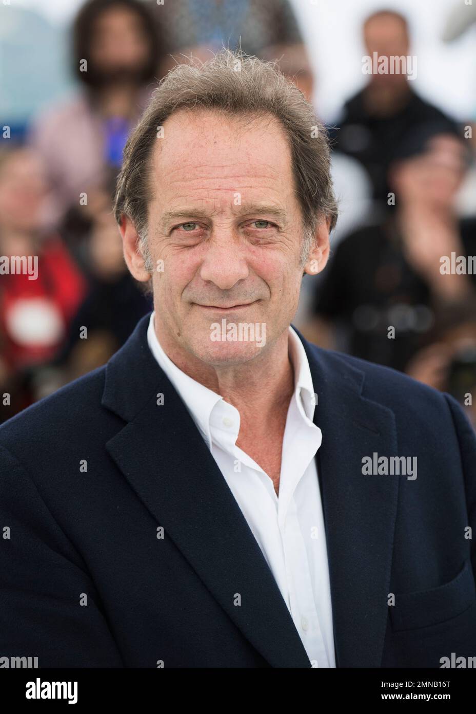 Actor Vincent Lindon poses for photographers during a photo call for ...