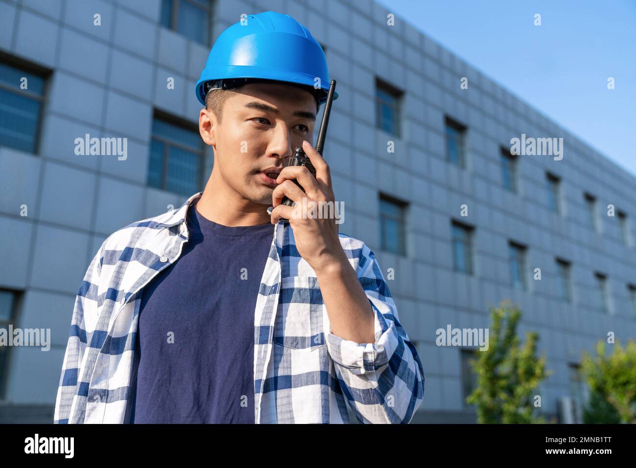 Engineers working in the outdoor Stock Photo - Alamy