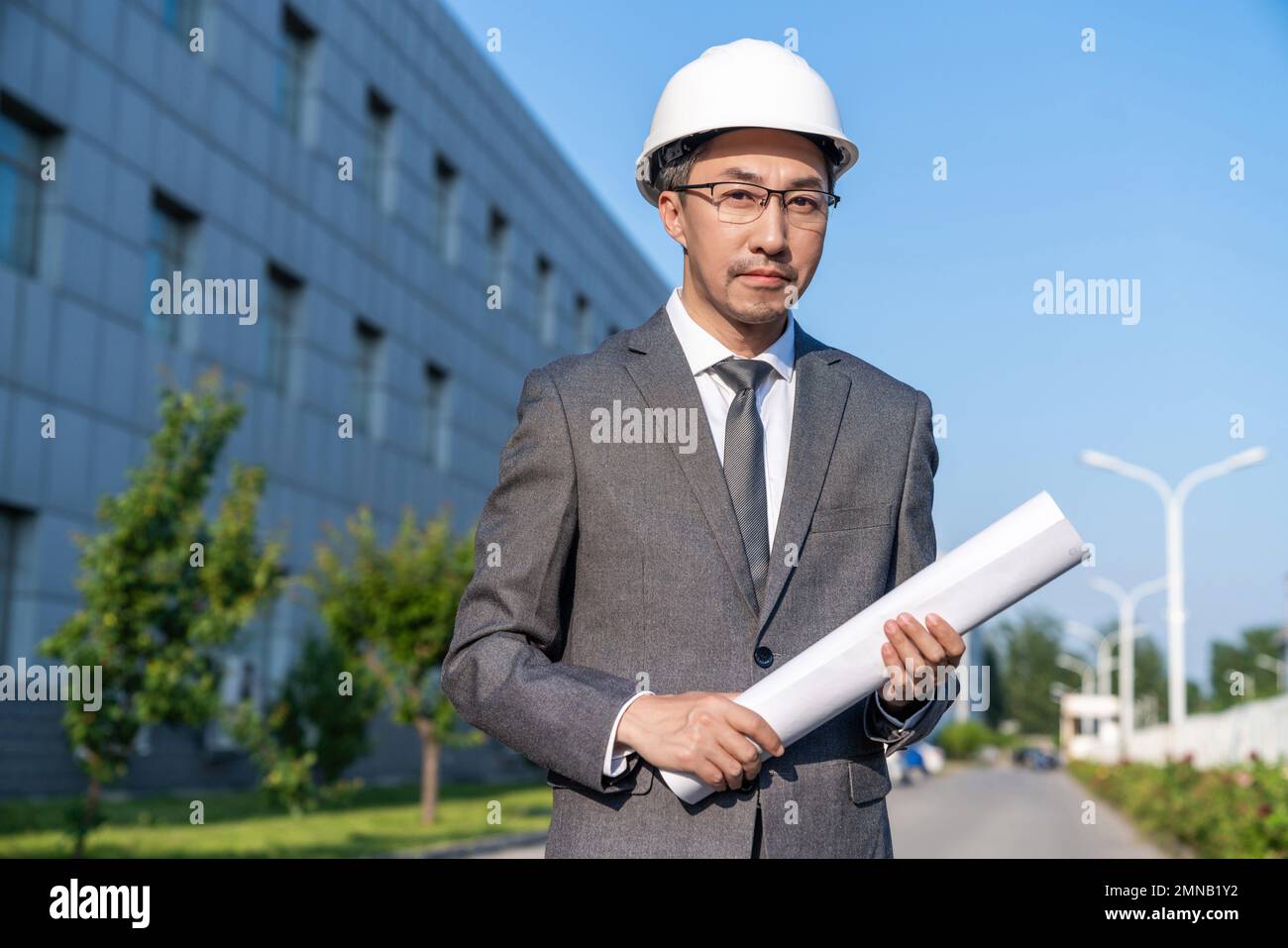 Engineers working in the outdoor Stock Photo - Alamy
