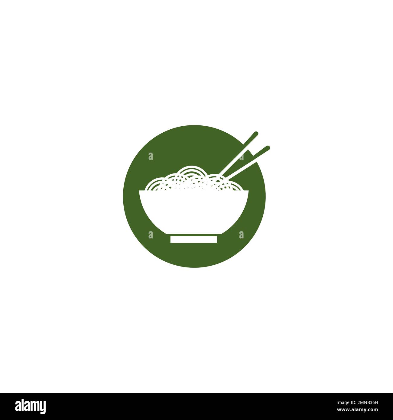 Noodles icon vector illustration logo design Stock Photo - Alamy