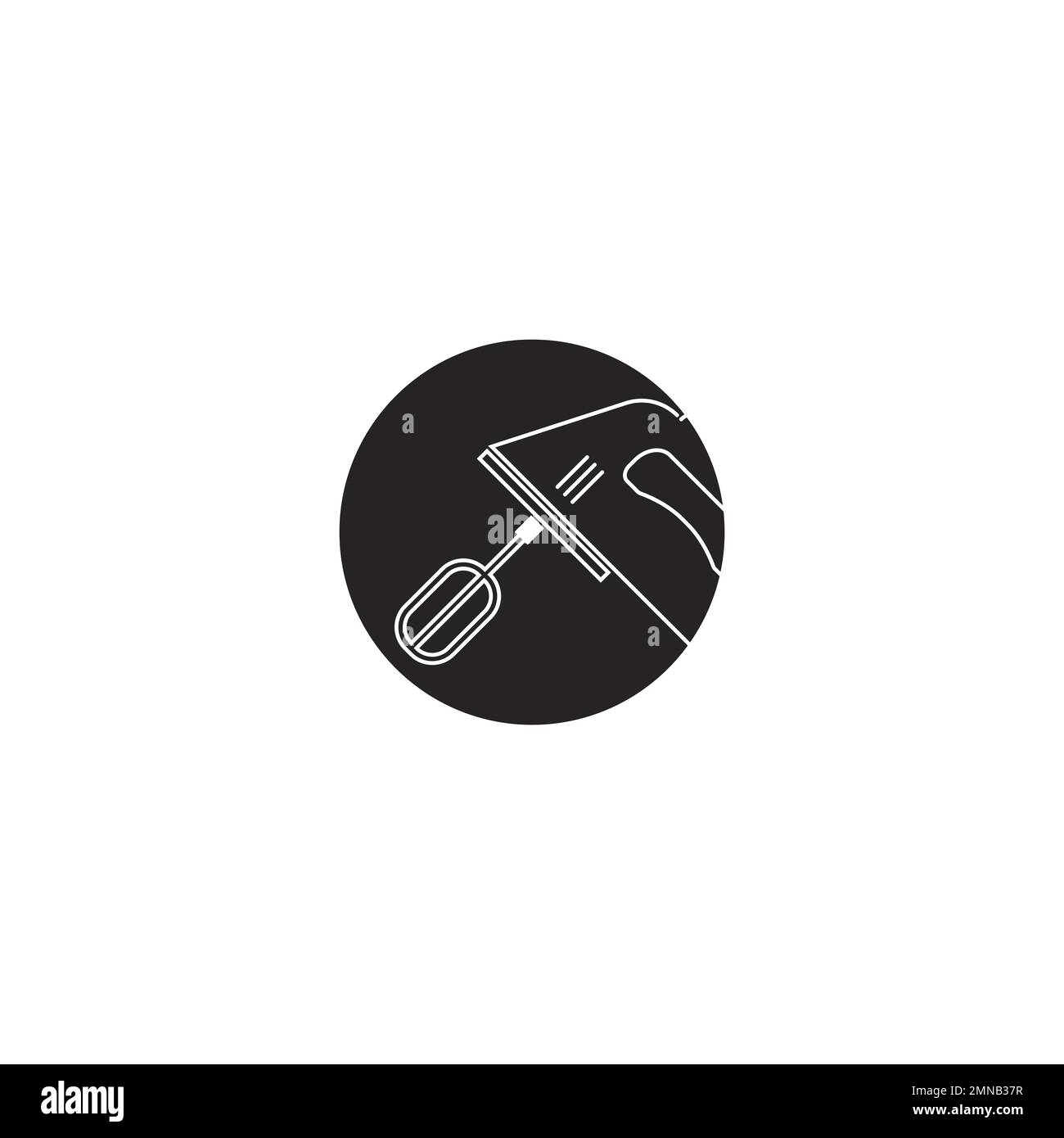 mixer icon vector illustration simple design Stock Photo - Alamy