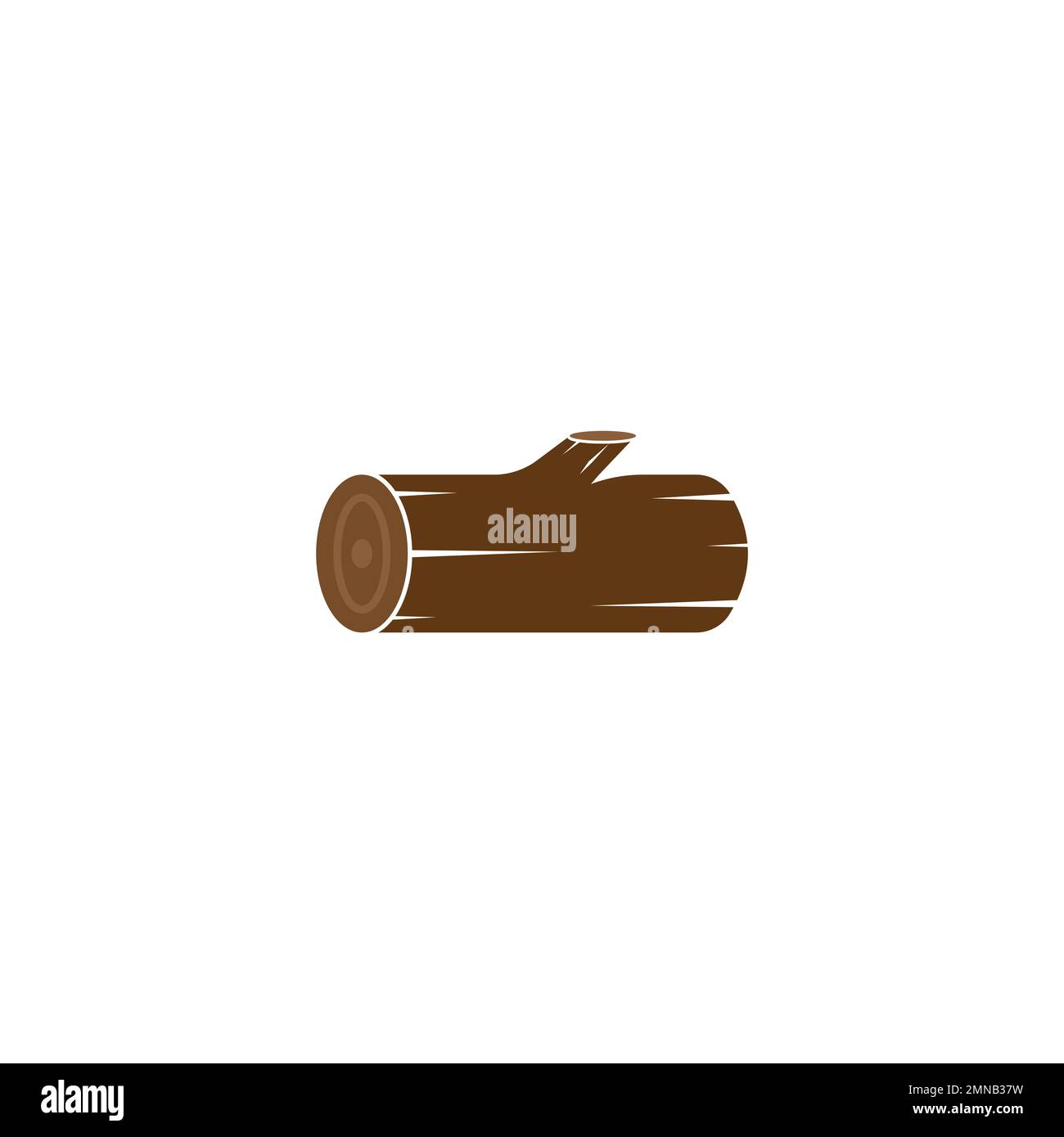 lumber - log - wood plank icon vector design template Stock Photo - Alamy