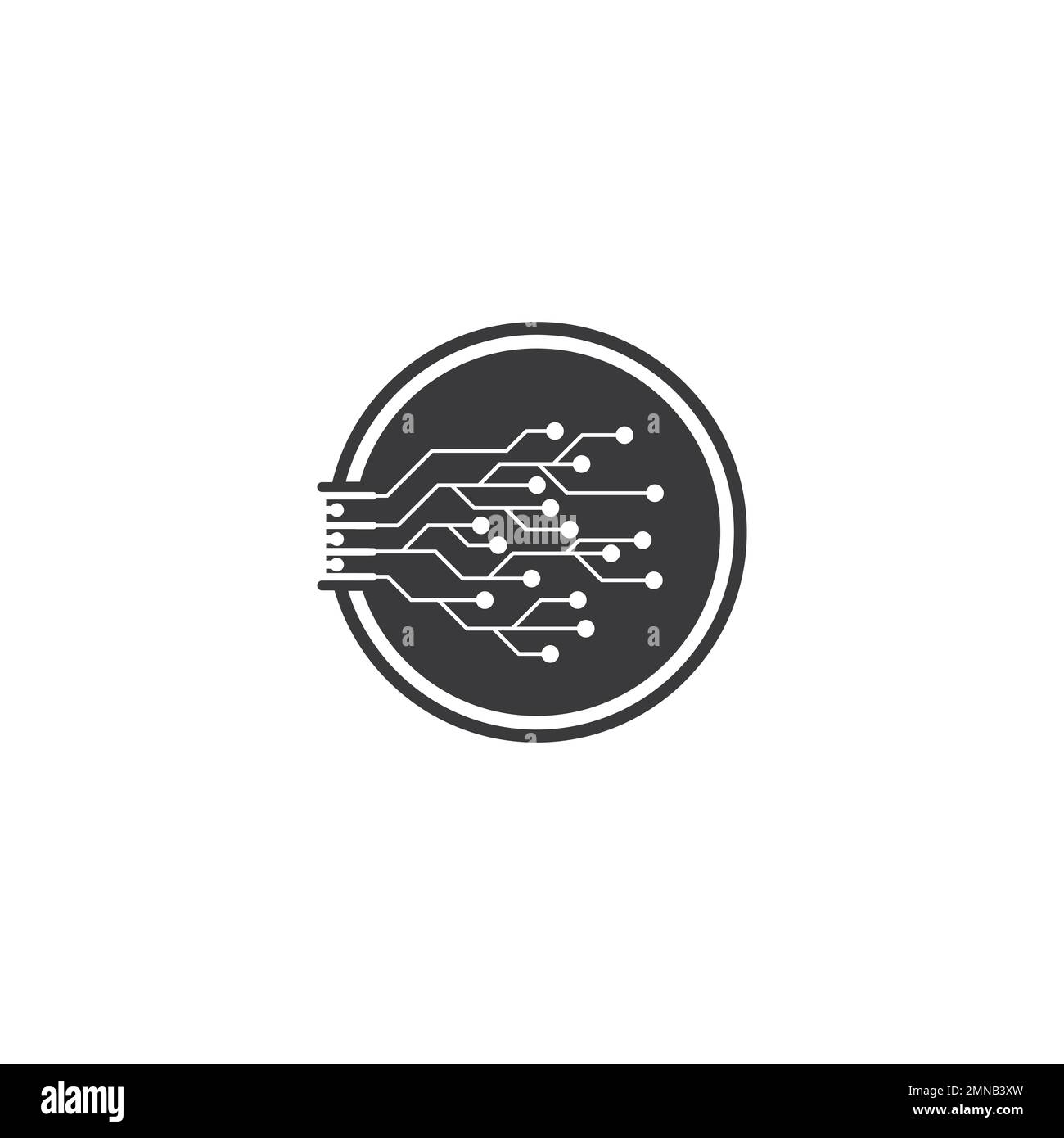 electrical Circuit icon illustration design vector symbol logo ...