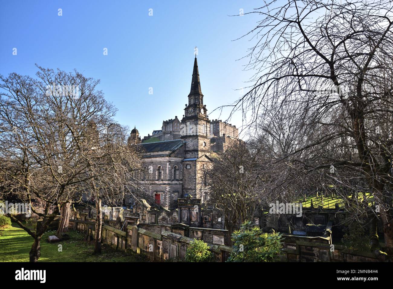 Edinburgh Scotland, UK 30 January 2023. General view of the Parish ...