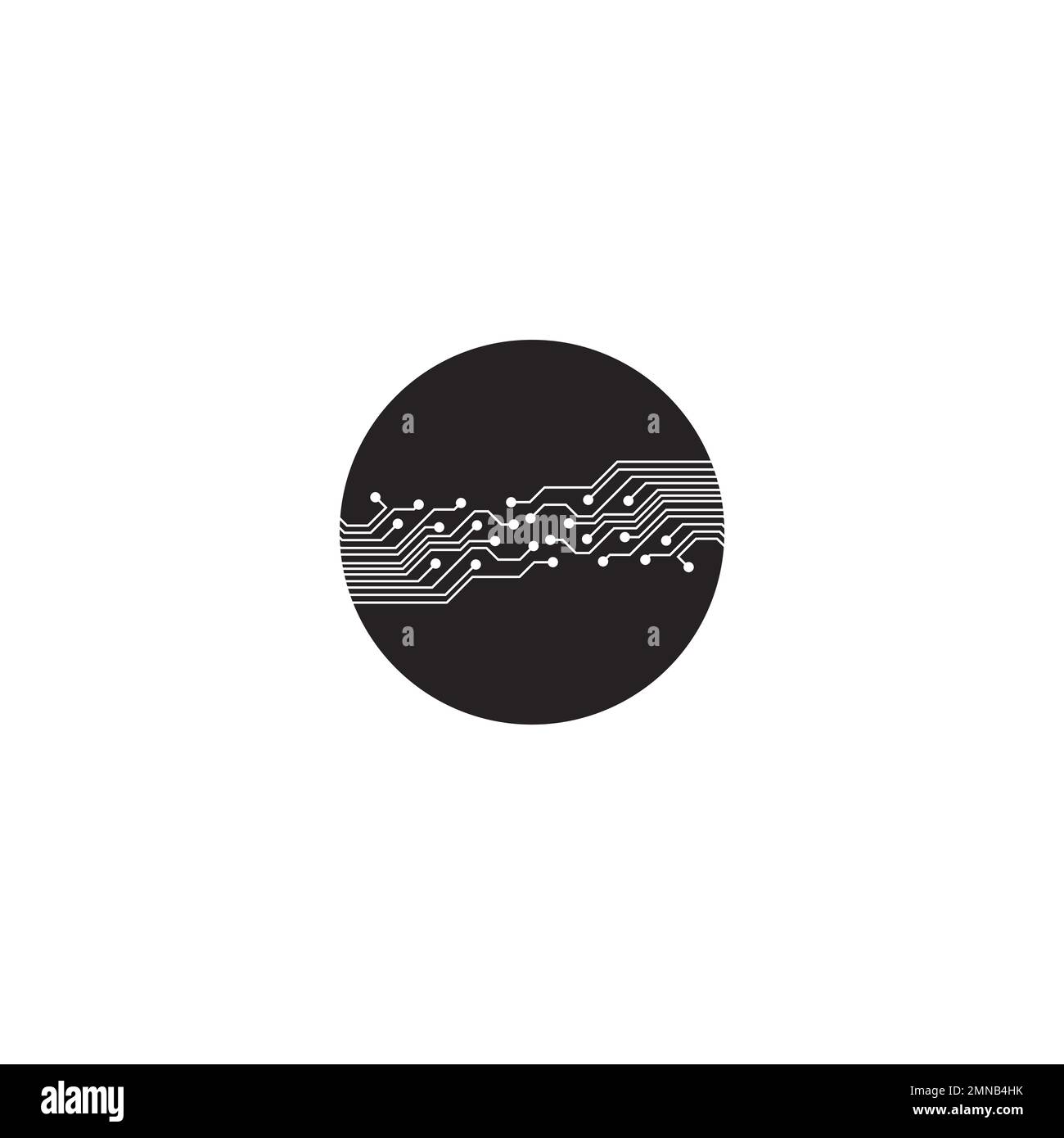 electrical Circuit icon illustration design vector symbol logo ...